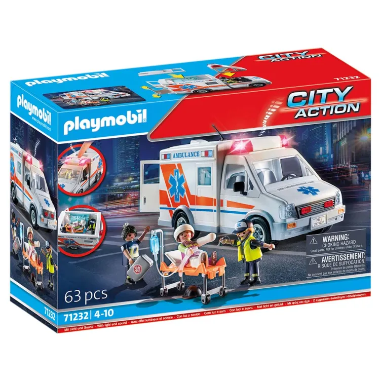 Playmobil City action Ambulatno vozilo