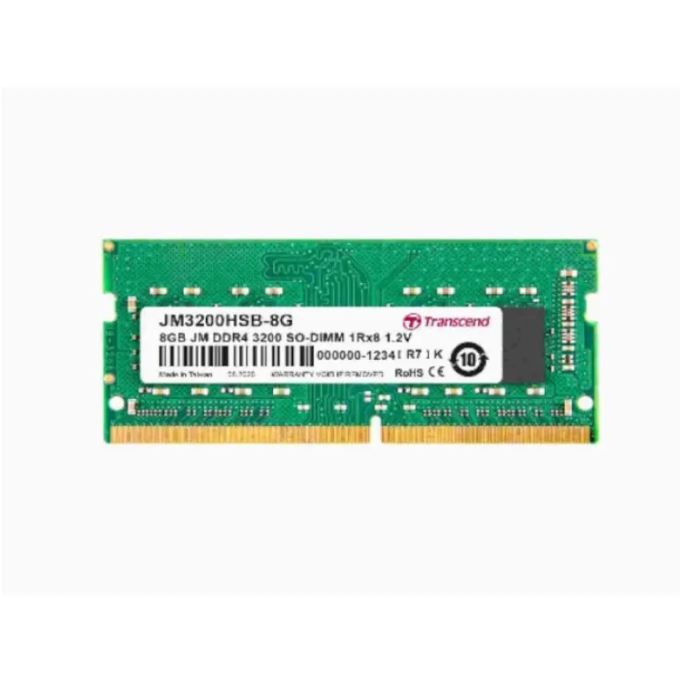 Memorija TRANSCEND 8GB/SODIMM/DDR4/3200MHz/CL22/crna