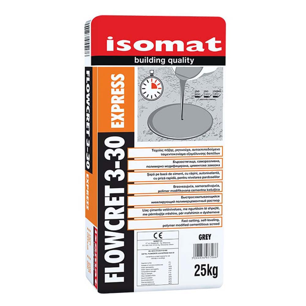 Isomat FLOWCRET 3-30 Express 25kg