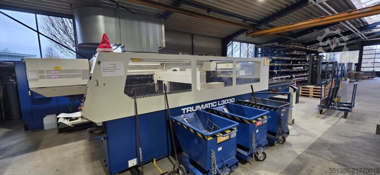 Mašina za lasersko sečenje
TRUMPF TC L 3030 - 4 kw