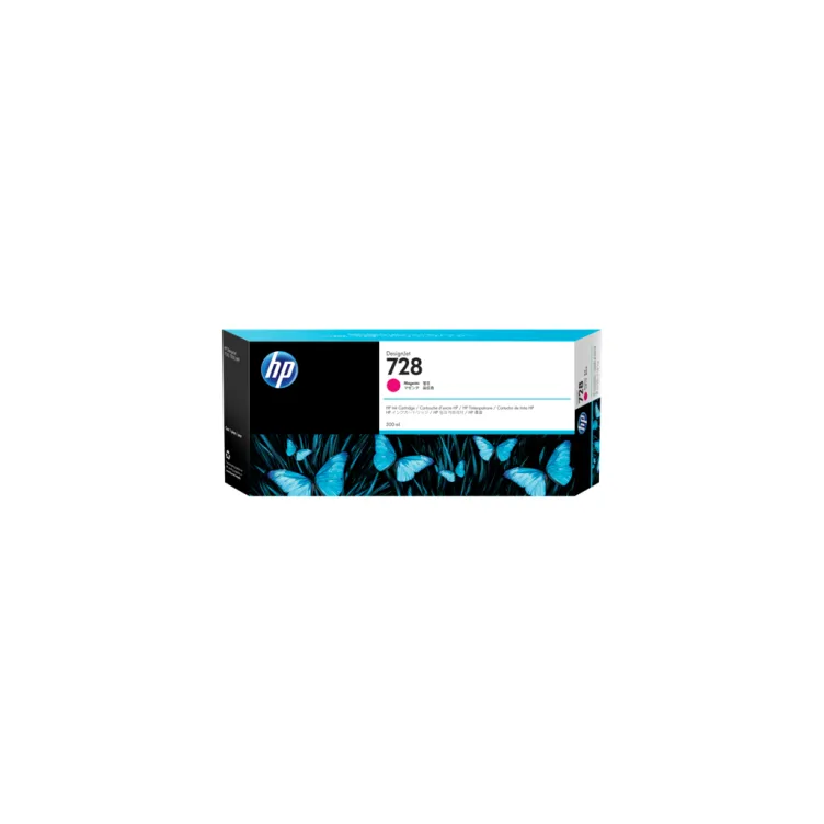 Kertridž HP 728 300ml/crvena