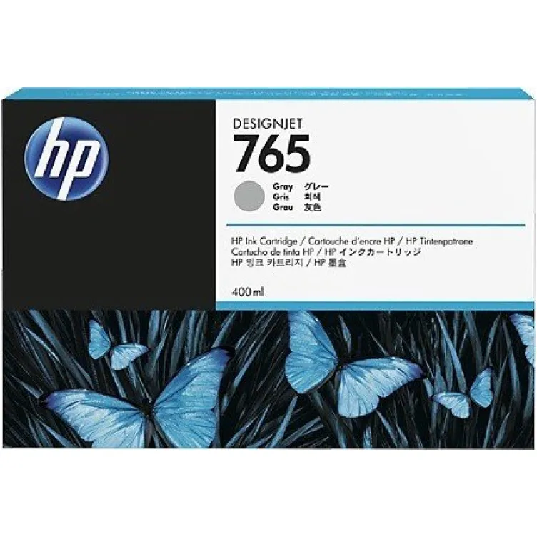 Kertridž HP 765 400ml/siva