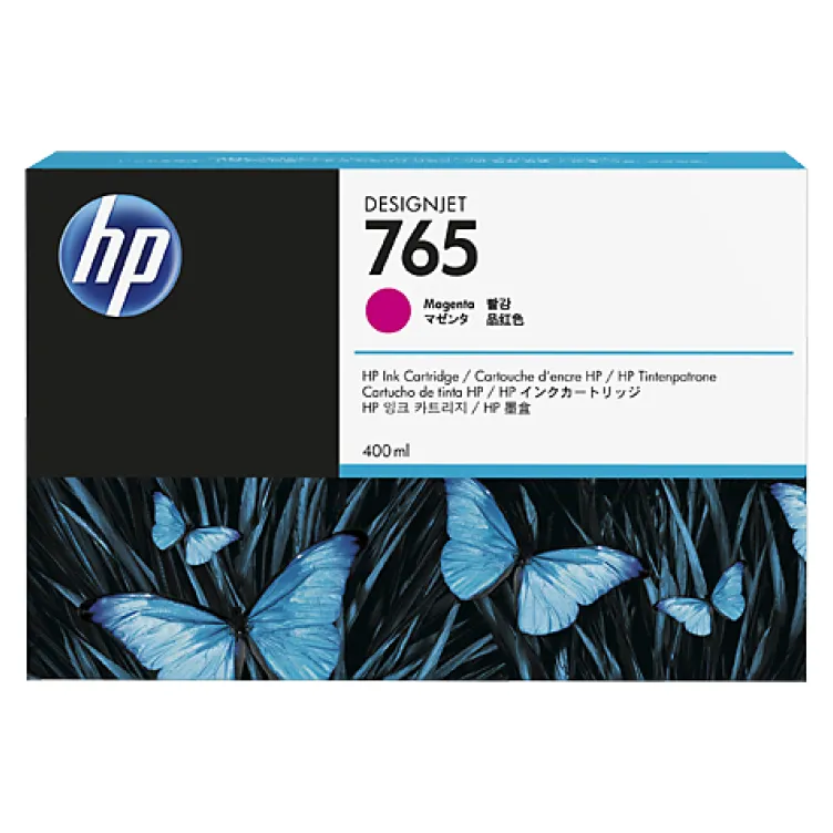 Kertridž HP 765 400ml/crvena