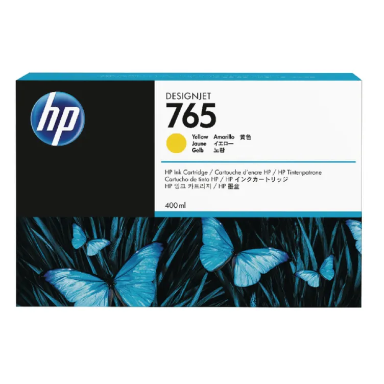 Kertridž HP 765 400ml/žuta