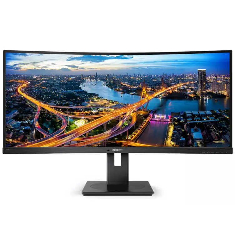 Monitor PHILIPS 346B1C/00 34"/VA,21:9,zakrivljen/3440x1440/100Hz/4ms GtG/HDMI,DP,USB,LAN/zvucnici