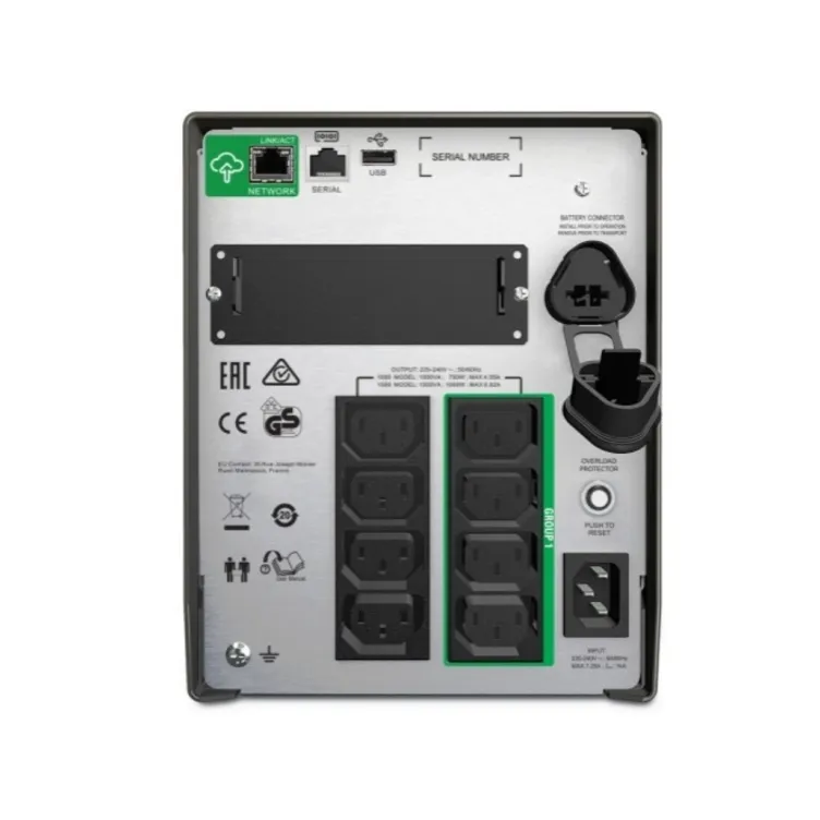 UPS, APC, Tower, Smart-UPS, 1500VA, LCD, 230V, with SmartConnect
