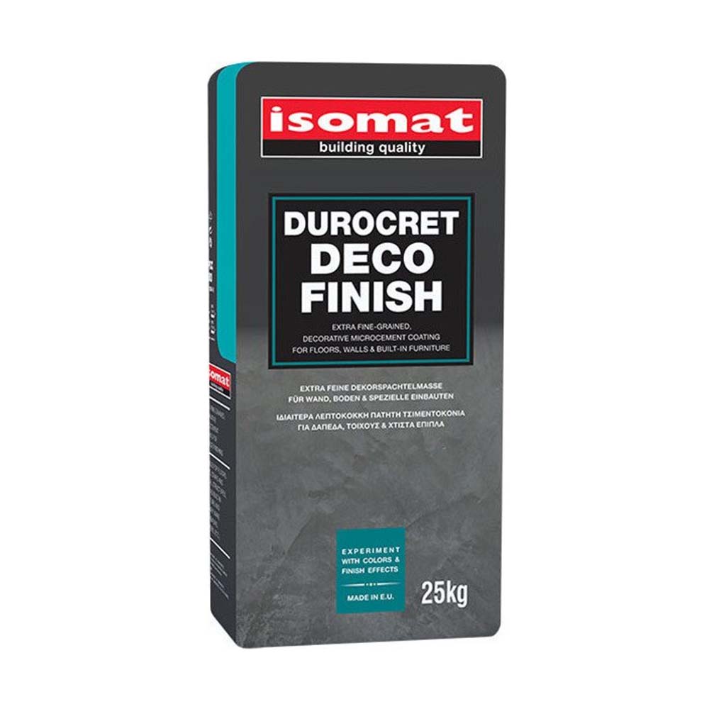 Isomat DUROCRET-DECO FINISH beli 25kg (mikrocementi premaz)