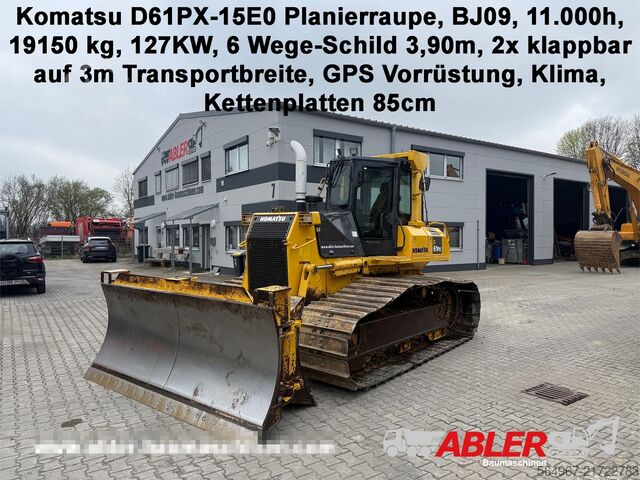 Buldožer
Komatsu D61PX-150E0 6 Wege-Schild Klima