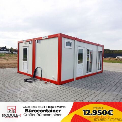 Stambeni kontejner
Bürocontainer / Wohncontainer Baucontainer 40 Fuß NEU kaufen