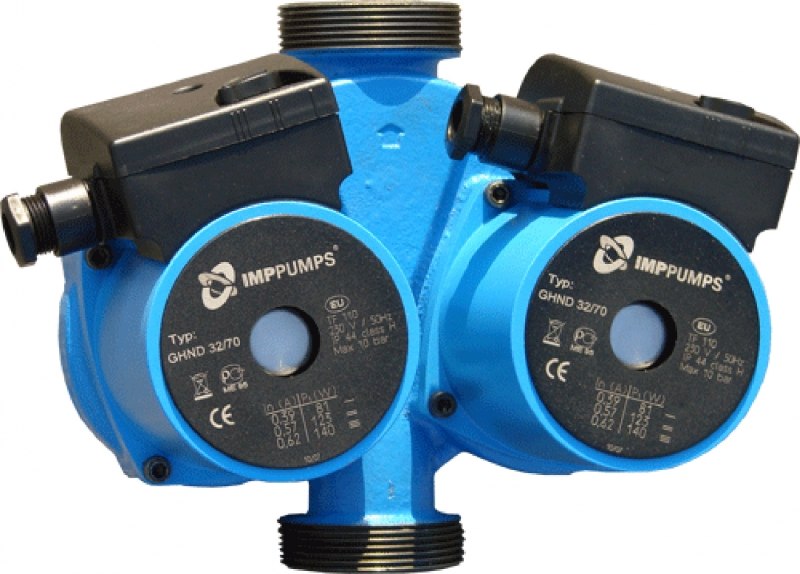 CIRKULACIONE PUMPE DVOSTRUKE IMP GHND
