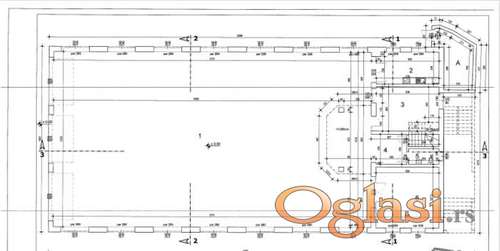 Odlična hala pored starog Kaćkog puta