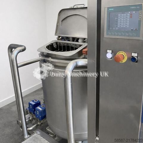Procesni rezervoar sa visokosmjernim mešačem, 500 litara
Dairy Machinery UK 500