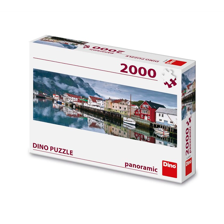 DINO RIBARSKO SELO PANORAMA – PUZZLE 2000 DELOVA