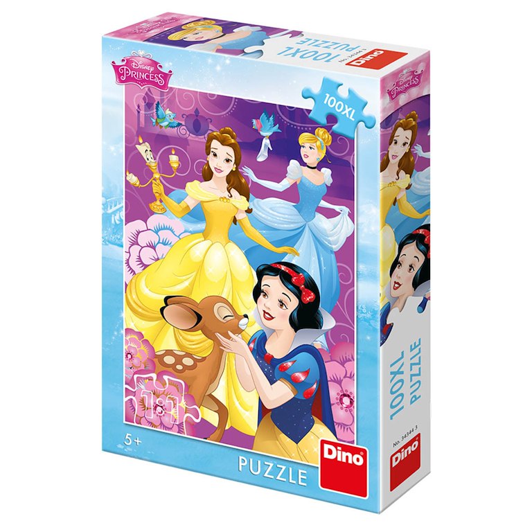 Princeze i duga – puzzle set XL 100 kom