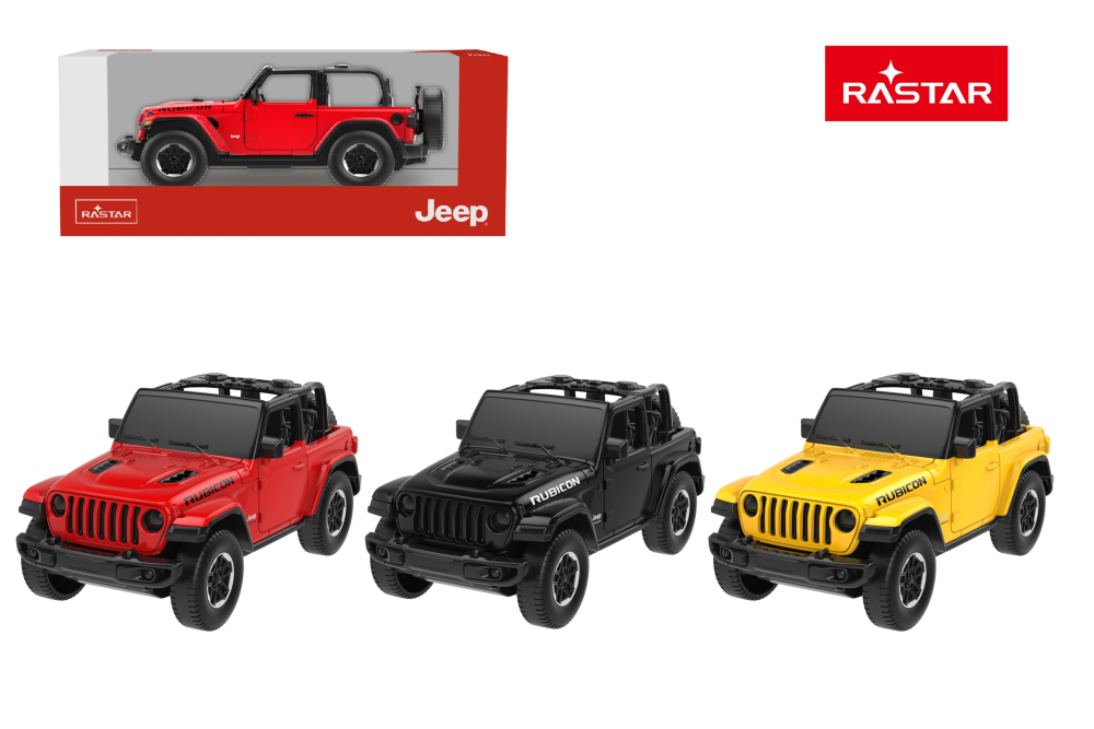 RASTAR AUTIĆ JEEP WRANGLER RUBICON