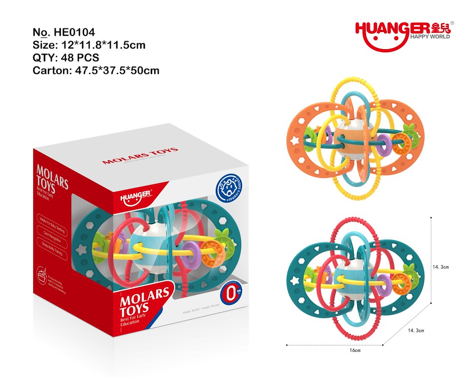 HUANGER IGRAČKA SA PRSTENOVIMA