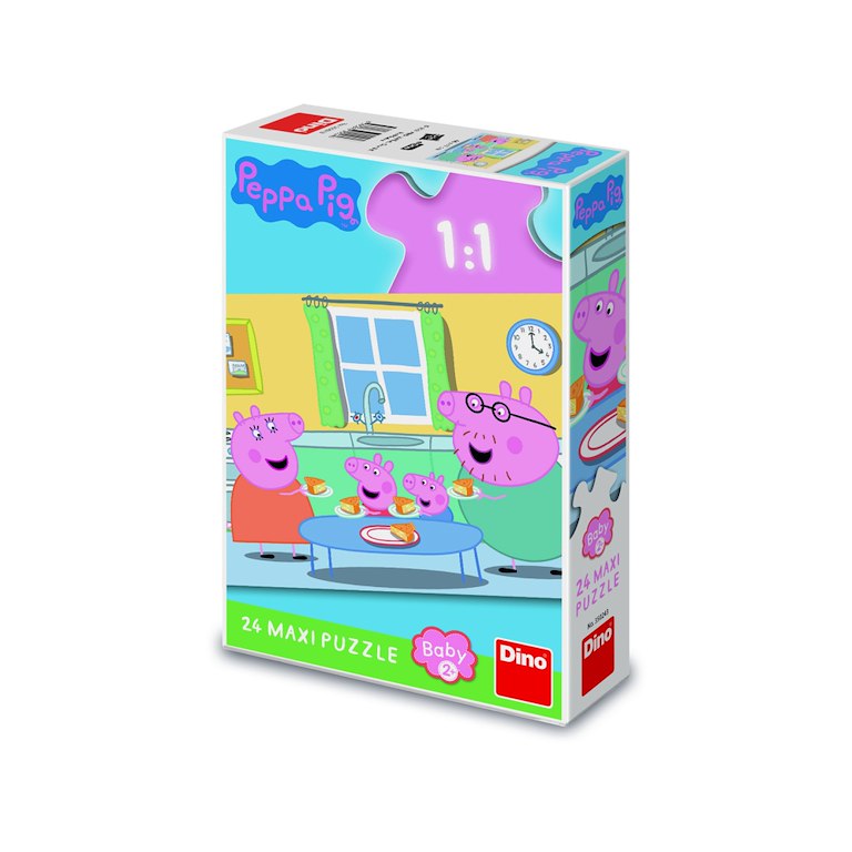 DINO puzzle PEPPA PIG – RUČAK