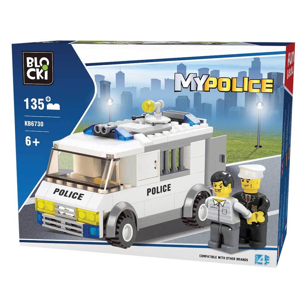 KOCKE BLOCKI POLICIJSKI KOMBI 135 DELOVA