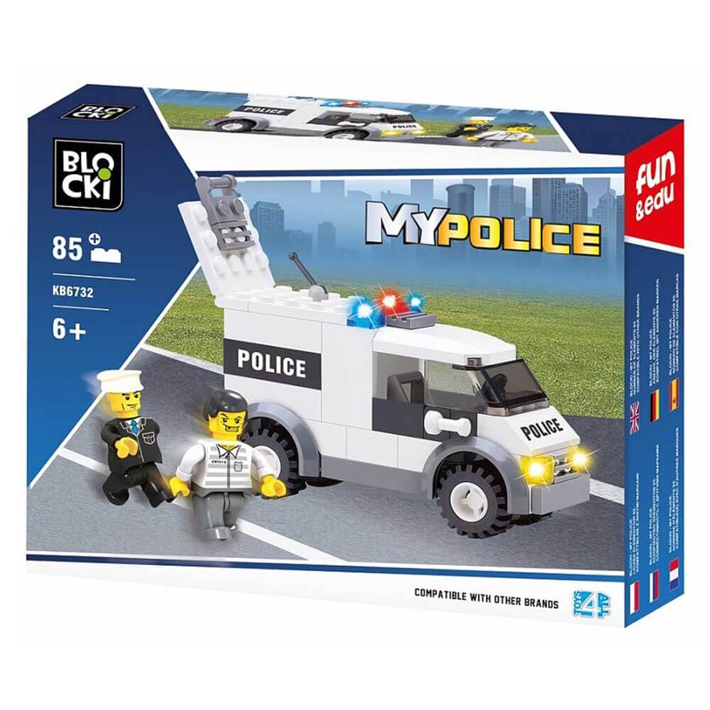 KOCKE BLOCKI POLICIJSKI KOMBI 85 DELOVA