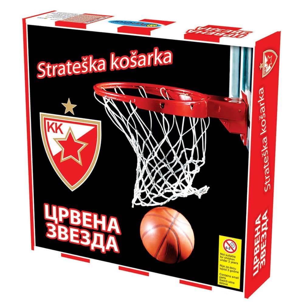 DRUŠTVENA IGRA STRATEŠKA KOŠARKA CRVENA ZVEZDA