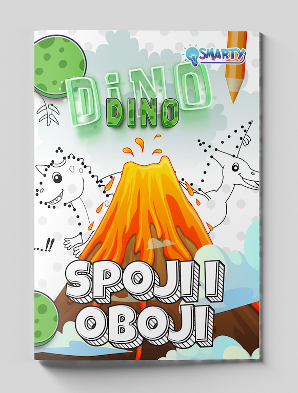 BOJANKA SMARTY SPOJI I OBOJI DINO