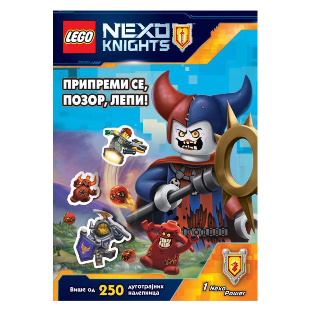 LEGO NEXO KNIGHTS – PRIPREMI SE, POZOR, LEPI!