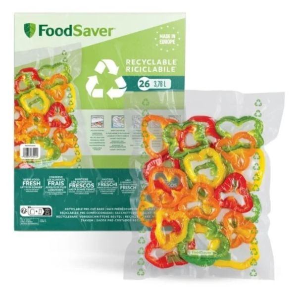 FOOD SAVER Kese za zip zatvaranjem FS26 3.8l