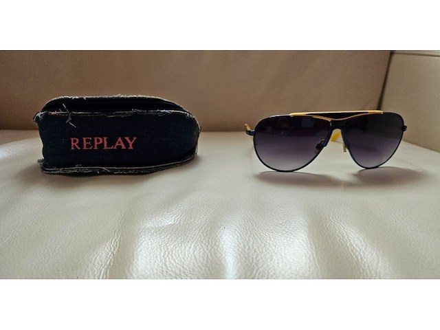 Replay Classic Aviator naočare za sunce sa futrolom