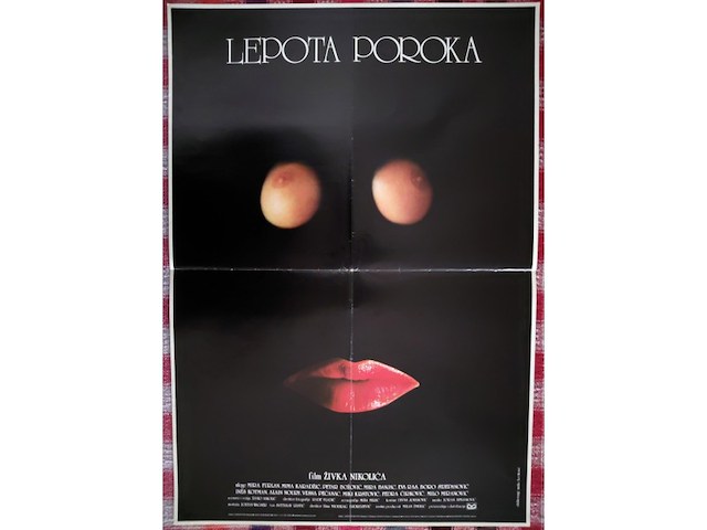 plakat LEPOTA POROKA