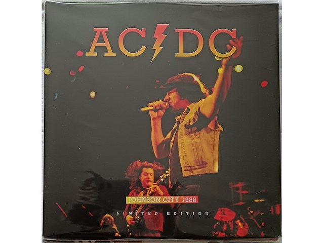 AC  /  DC  -  2LP JOHNSON  CITY  1988 ( Novo !!! )