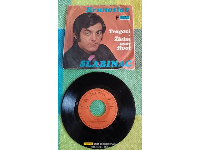 KRUNOSLAV KICO SLABINAC 1971 - TRAGOVI