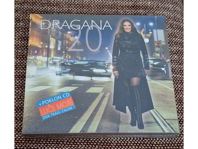 CD-DVD-DRAGANA MIRKOVIĆ 20-PLUS CD LUČE MOJE-NOVO-