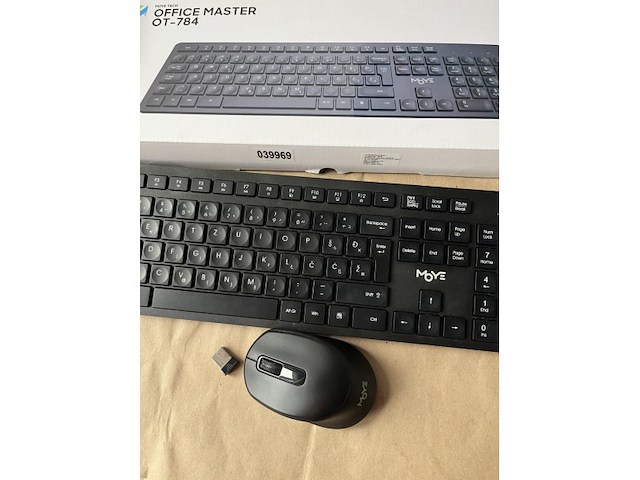 MOYE Office Master OT-784 Wireless (Tastatura + miš)