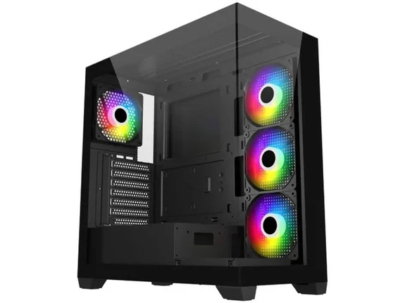 Zeus Desktop Gamer Ryzen 7 9800X3D Radeon RX9060XT 16GB RAM 32GB SSD 1TB