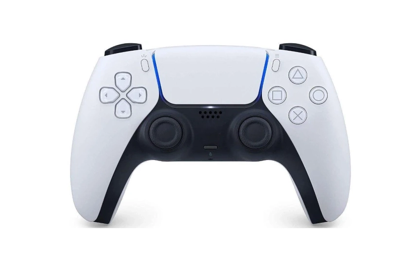 Bežični gamepad Gembird PS5/PC/Vibracija/Trigger/AUX/touchpad/grey-white