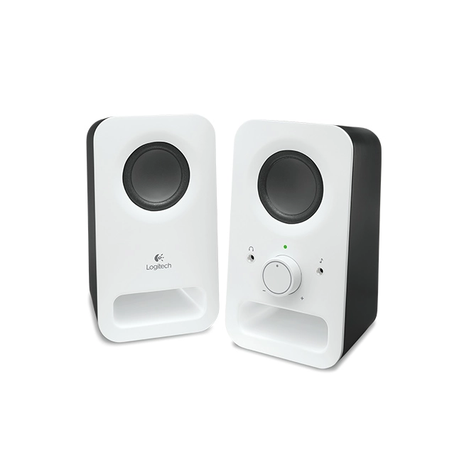 Logitech Z150 Multimedia Speakers, 2.0 System, White