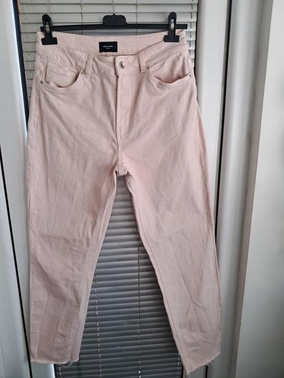 VERO MODA pastelno roze pantalone vel 27 32