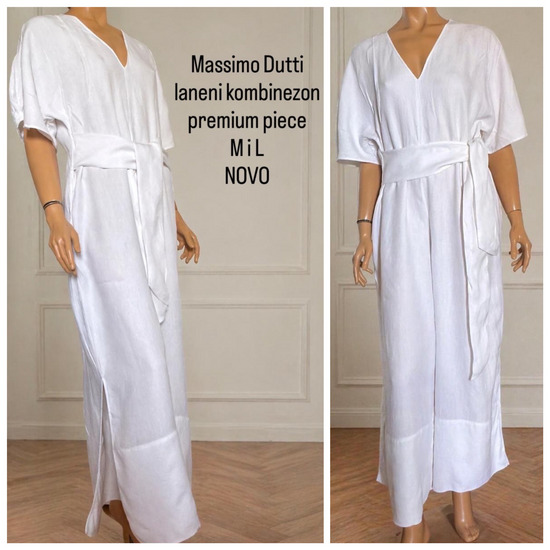 NOV laneni kombinezon Massimo Dutti L