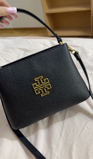 Tory Burch model Britten Micro Satchel