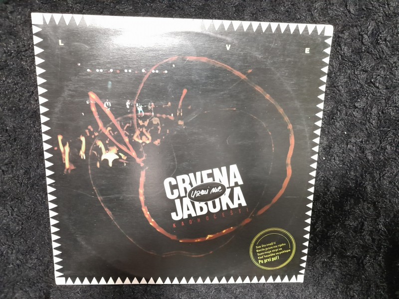 Crvena jabuka - 2LP Uzmi me kad hoces ti - Live
