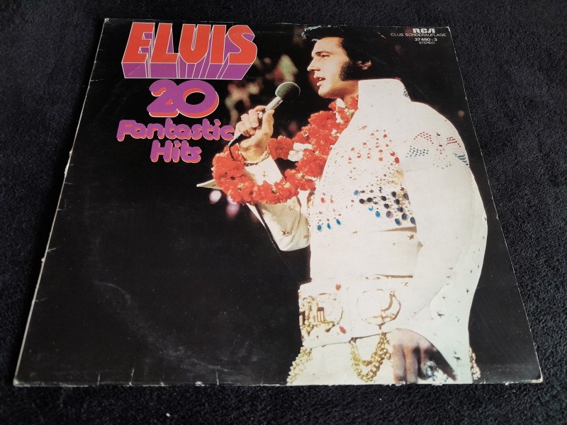 Elvis Presley - LP 20 fantastic hits / Germany print