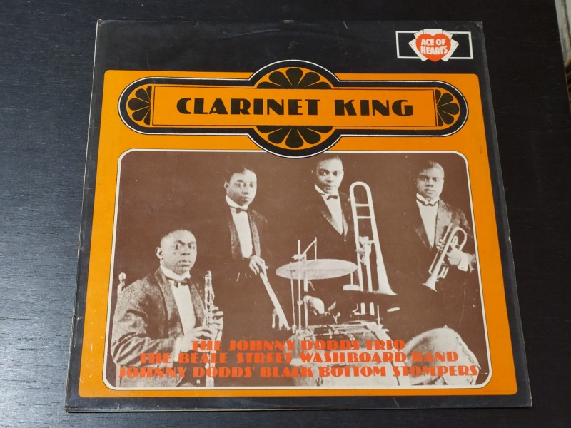 JOHNNY DODDS - Clarinet king (LP, ENGLAND, 4/4+)