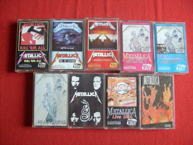 Metallica 9 audio kaseta