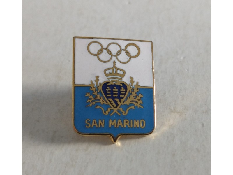 značka OLIMPIJSKI KOMITET San Marino