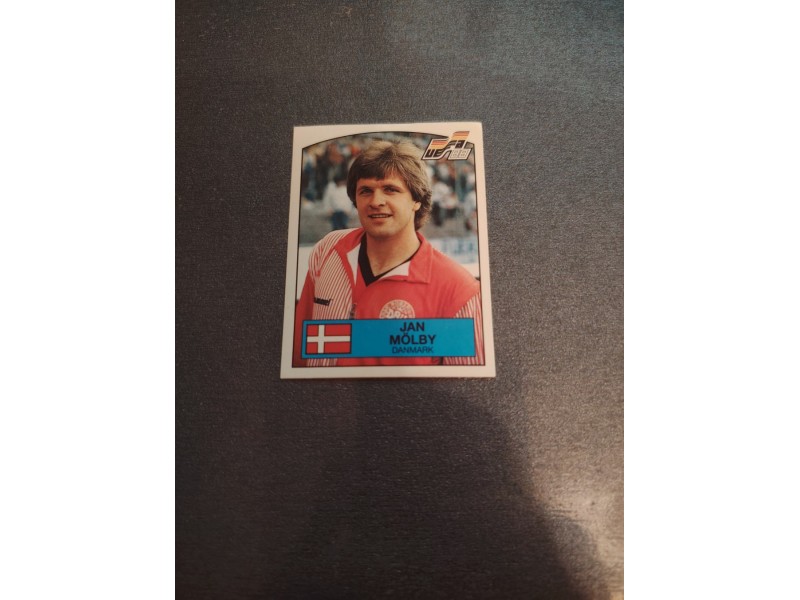 UEFA Euro West Germany 1988 * Panini * DAN. JAN MOLBY *