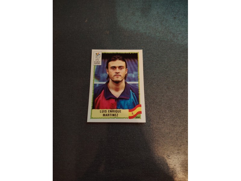 Euro Belgium-Netherlands 2000*Panini* ESP. LUIS ENRIQUE