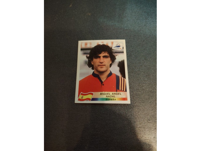 World Cup France 1998 *Panini* ESP. MIGUEL ANGEL NADAL