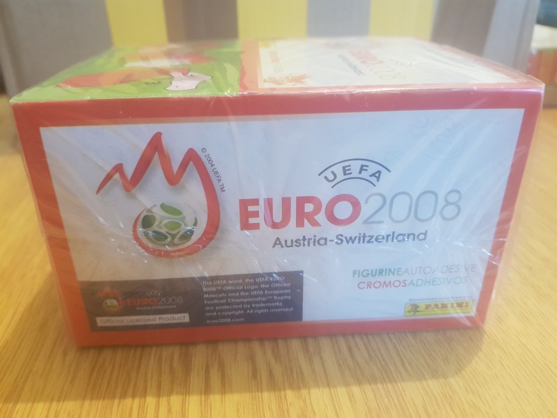Kesice Euro 2008 (Panini) kutija u celofanu,100 kesica