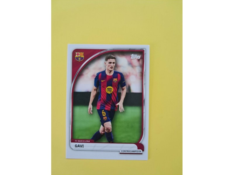 Gavi FC Barcelona TEAM Set TOPPS