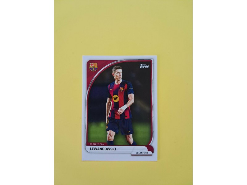Robert Lewandowski FC Barcelona team set